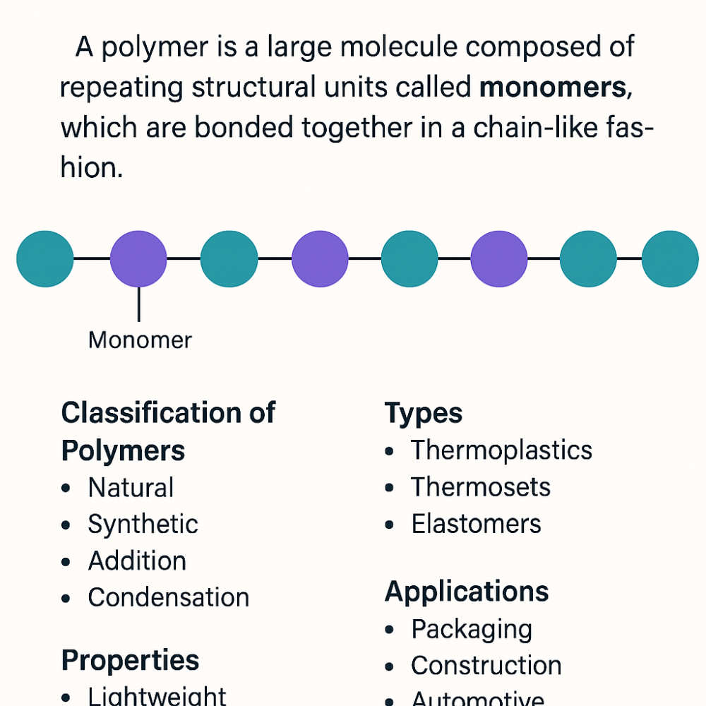 What is a Polymer? A Complete Guide to Types, Properties, and ...